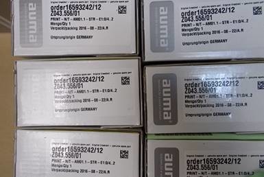 Tableau de commande de l'actionneur AUMA